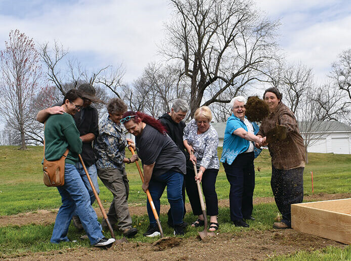Community Garden Takes Root – Benedictine Sisters of Mount St. Scholastica
