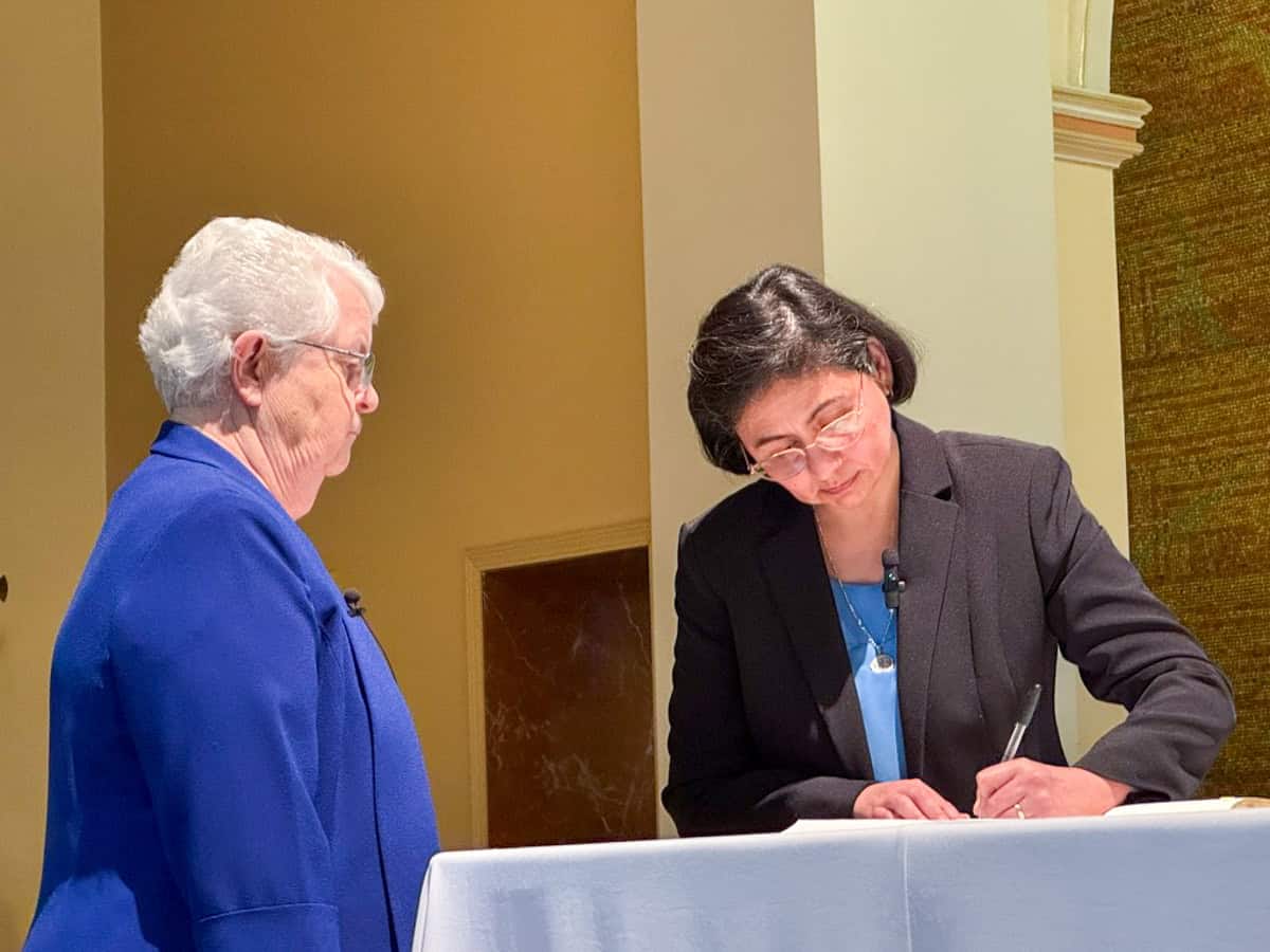 Sister Helga Leija's Monastic Profession – Benedictine Sisters of Mount ...