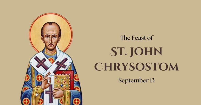 The Feast of Saint John Chrysostom – Benedictine Sisters of Mount St ...