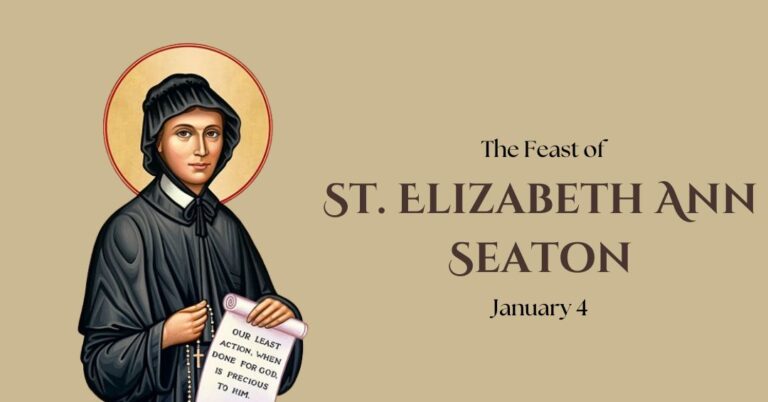 The Feast of Saint Elizabeth Ann Seaton – Benedictine Sisters of Mount ...